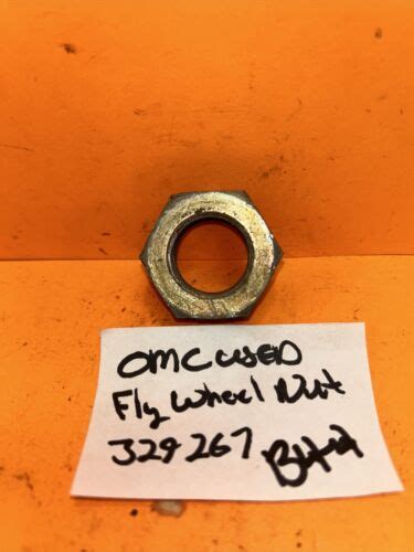 Genuine Johnson Evinrude Flywheel Nut Many Years 319334 329267 130743 Used B4 4 Ebay