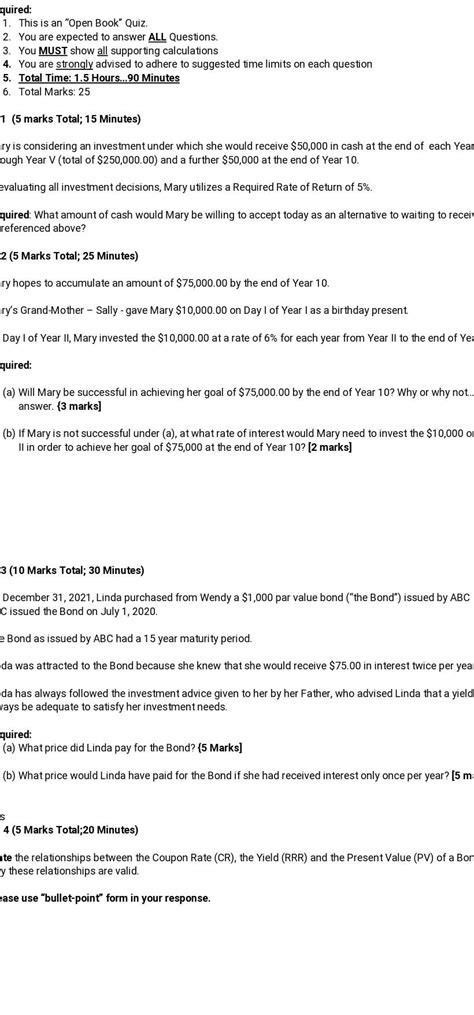 Quired 1 This Is An Open Book Quiz 2 You Are