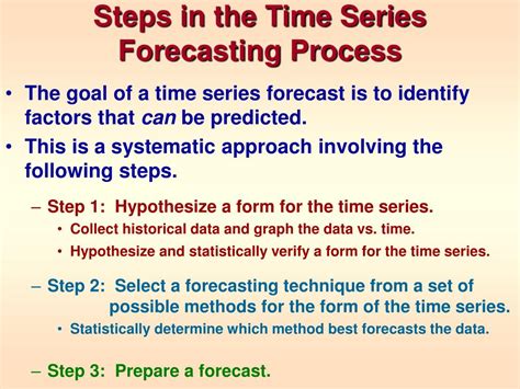 Ppt Forecasting Basic Concepts And Stationary Models Powerpoint