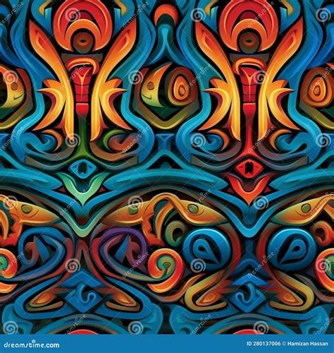 Maori Inspired Design Tile Showcases Intricate Maori Patterns And