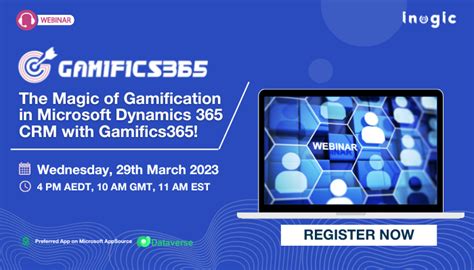 Webinar The Magic Of Gamification In Microsoft Dynamics 365
