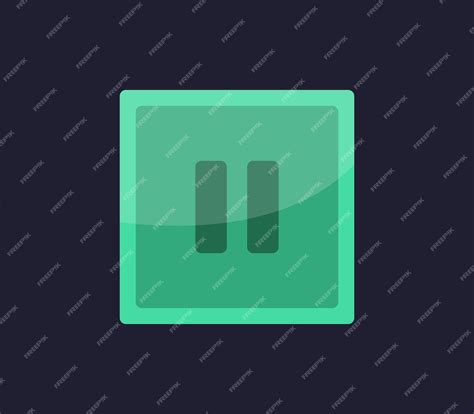 Premium Vector Pause Sign