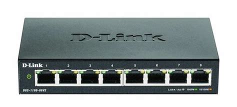 D Link Ethernet 8 Port Switch Lan Capable Grey At Best Price In