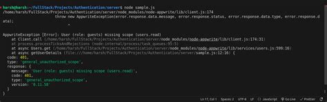 Help Appwrite Error In Fetching User Data Rreact