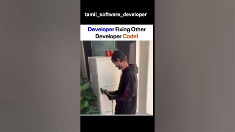 Developer Fixing Code Codingintamil Memes Codingtamilan Softwaredeveloper