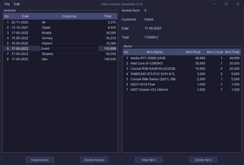 GitHub KhalidSharafEl Din SalesInvoiceGenerator A Java Based Desktop Application Sales
