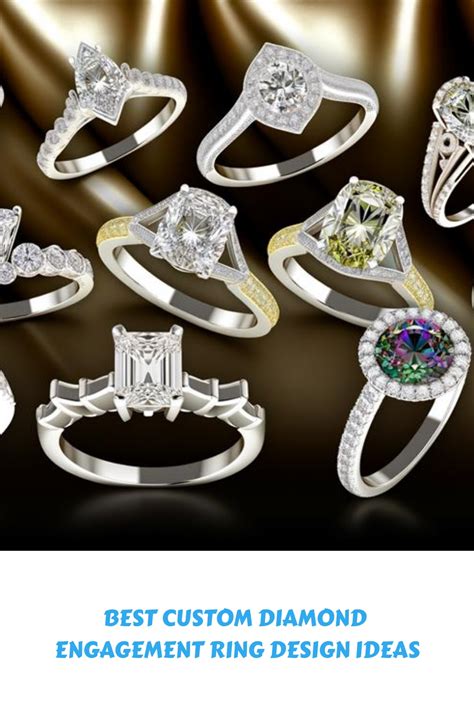 Best Custom Diamond Engagement Rings Design Ideas Diamond Jewellery