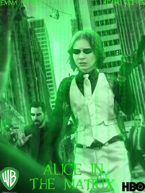 Alice In The Matrix 2025 First Poster Poster By Egor 10 Egor10
