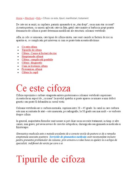 Cifoza Pdf