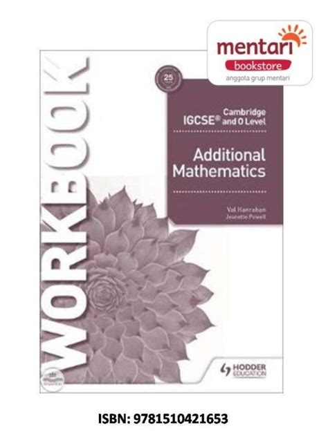 Promo Cambridge Igcse And O Lv Additional Mathematics Buku Smp Sma Diskon 23 Di Seller Indah