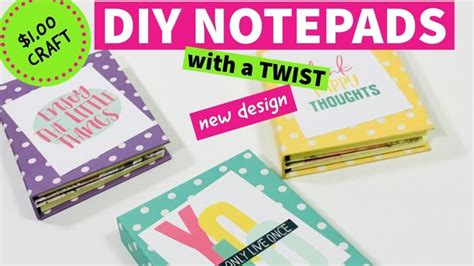 Diy Notepad Design Ideas With A Twist