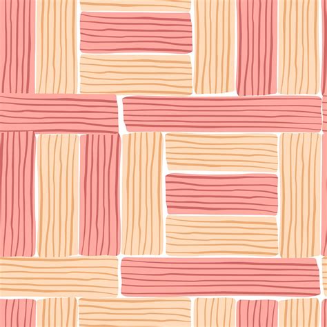 Pink And Orange Lined Rectangles On White Background 5592052 Vector