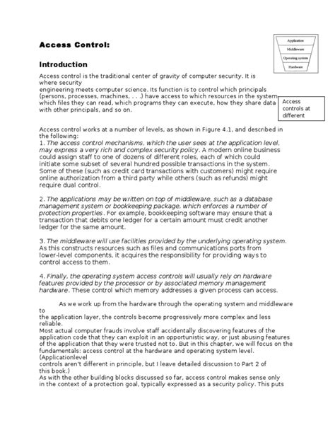 access control pdf access control operating system