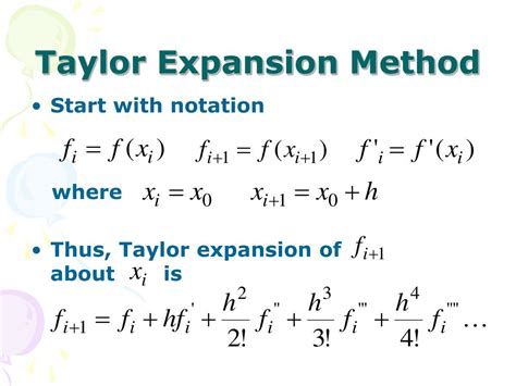 What Is The Taylor Series Expansion Of Mathexmath