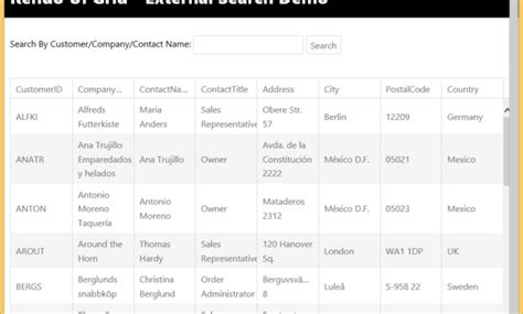 How To External Search Box For Kendo Ui Grid Telerik Helper Regarding Kendo Menu Template 10