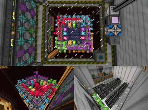 Ae2 Controller And Drive Room Behind My Auto Crafting Setup Had To
