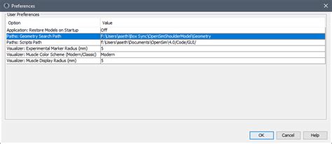 Geometry Path Has Default Appended Upon Launch Despite What User Had Set · Issue 1115 · Opensim