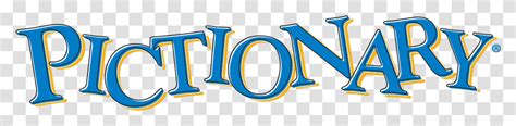 Pictionary Logo Mattel Pictionary Man Contest Word Label Alphabet