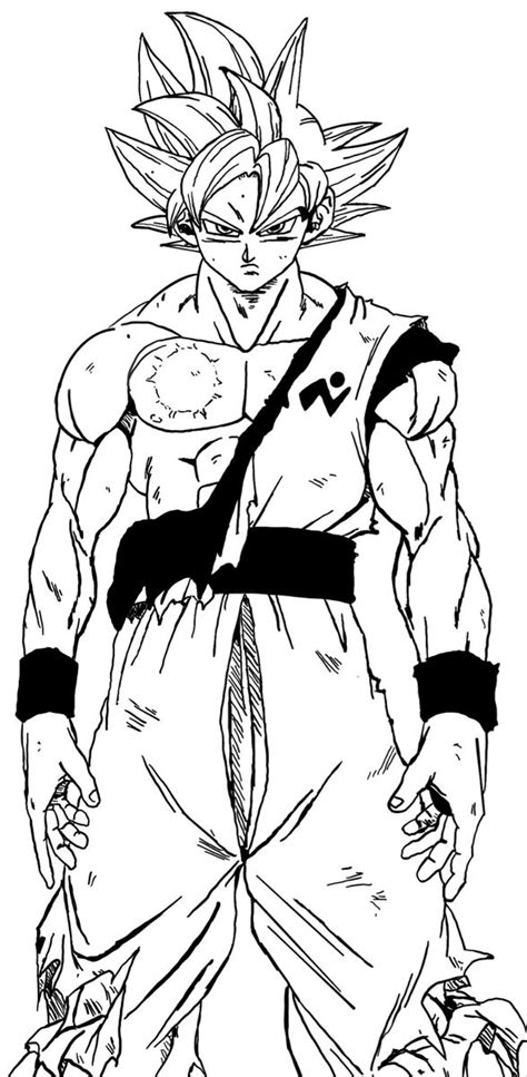 Goku Drawing I Did Goku Desenho Desenhando Esboços Wallpaper Do Goku