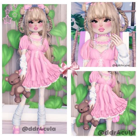 Dti Dollcore Outfit Pink Outfit Cute Pink Outfits Dollcore Outfits