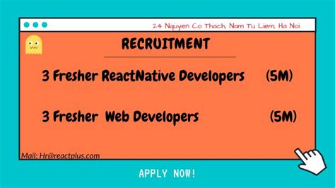 Linh Vu On Linkedin Job Fresher Hr Developer Reactjs Nodejs