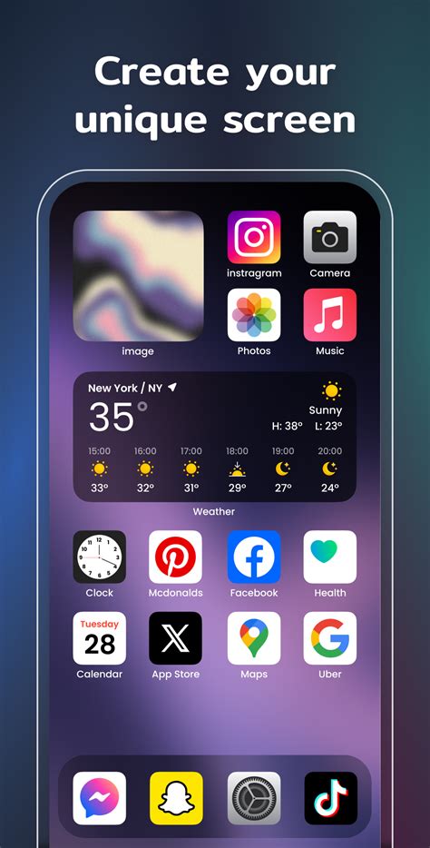 برنامج تحويل الاندرويد الى ايفون Color Widgets Ios Iwidgets ميجا أب