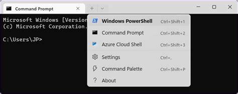 如何在 Windows 中打开 Powershell：更多选项