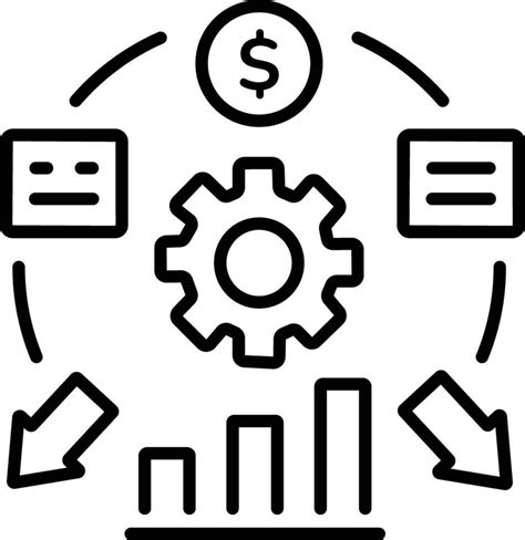 Asset Allocation Icon In Linear Style 55210508 Vector Art At Vecteezy