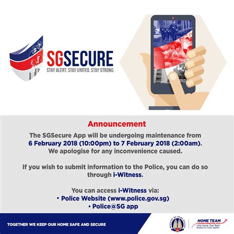 The Sgsecure App Will Be Singapore Police Force