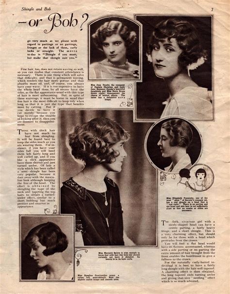 900 1920s Bobbed Hair Ideas To Save Today 1920s Vintage Beauty