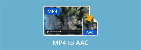 Step By Step Guide To Convert Between MP4 And AAC Efficiently