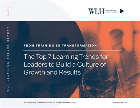 2023 Learning Trends Report Wlh Consulting And Learning Solutions