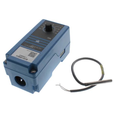 A350aa 1c Johnson Controls A350aa 1c Spdt On Off Electric Temperature Control 30 To 130f