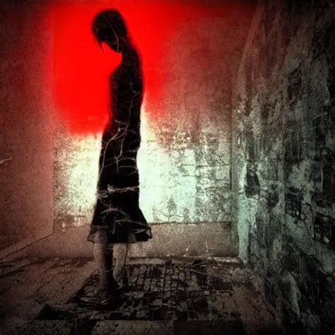 Creepy Female Ghost Surrounded By Cables In Dirty Stable Diffusion OpenArt