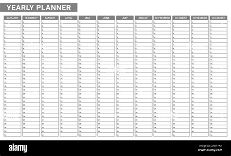 2013 2014 Yearly Calendar Template