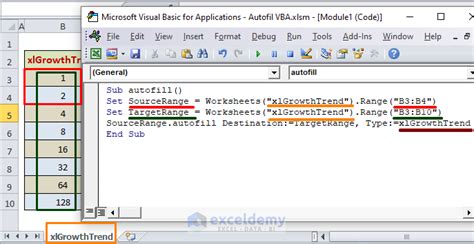 How To Use Vba Autofill In Excel 11 Examples Exceldemy