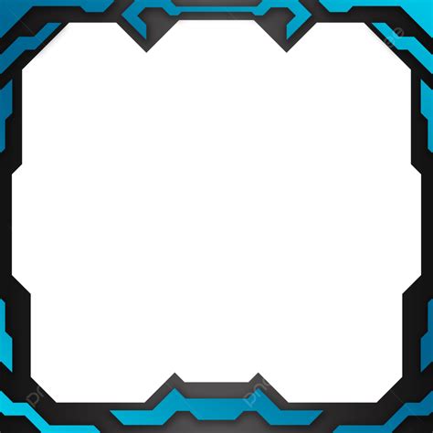 Twitch Overlay Facecam Png Image Futuristic Gaming Twitch Overlay Border Webcam Or Facecam