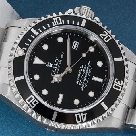 Rolex Sea Dweller Black Dial 16600 For Sale At 1stdibs