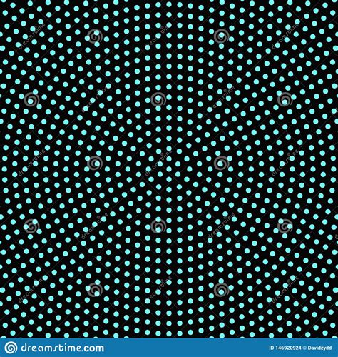 Abstract Halftone Circular Dot Pattern Background Design Stock Vector Illustration Of