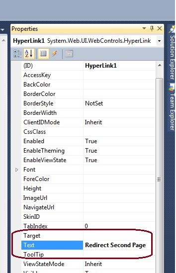 Aspnet Control Hyperlink