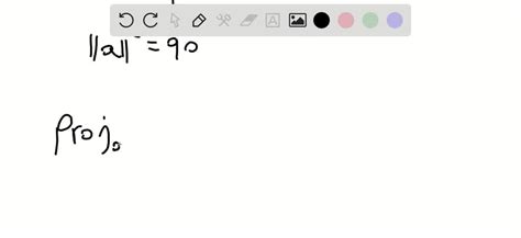solved find the vector component of u along a and the vector component