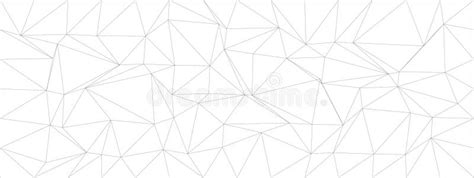 Geometric Chaos Pattern With Abstract Lines For Modern Design Projects Stock Illustration