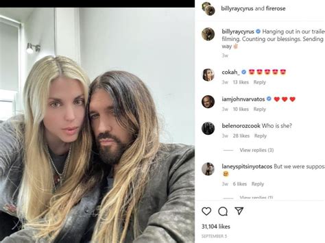 Billy Ray Cyrus Reportedly Engaged To Young Australian Singer Canoecom