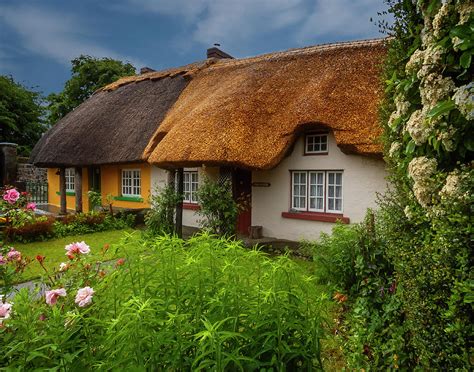 Thatched Cottages Of Adare Photograph By Richard Smith Pixels