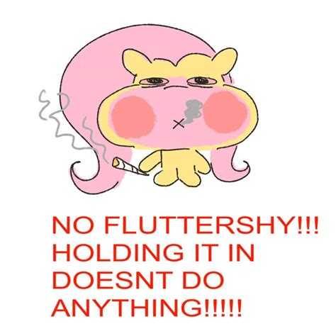 No Fluttershy Holding It In Doesnt Do Anything In 2024 Mlp My