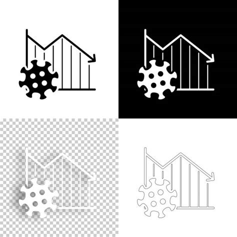 Decline Graph Clip Art Illustrations Royalty Free Vector Graphics