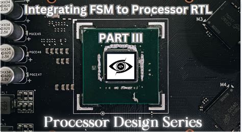 Adding Fsm To Processor Rtl Processor Design Series Final Edition