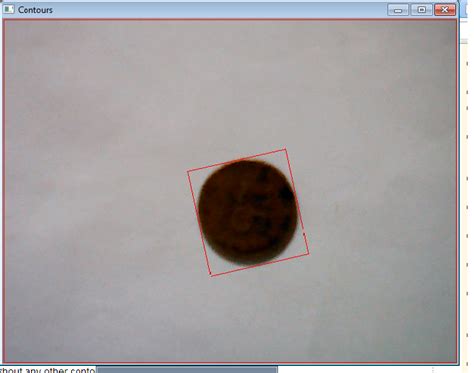 C Retrieving Outer Contour Of An Object Stack Overflow