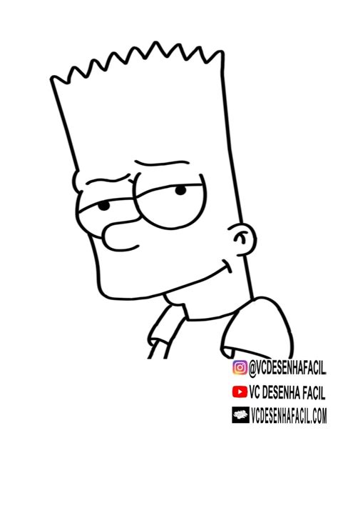 How To Draw Bart Simpson Really Easy Drawing Tutorial Artofit