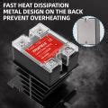 SSR 10DD 25DD 40DD SSR DD SSR Single Phase DC Control DC Heat Sink 3 32VDC To 60VDC 10A 25A 40A